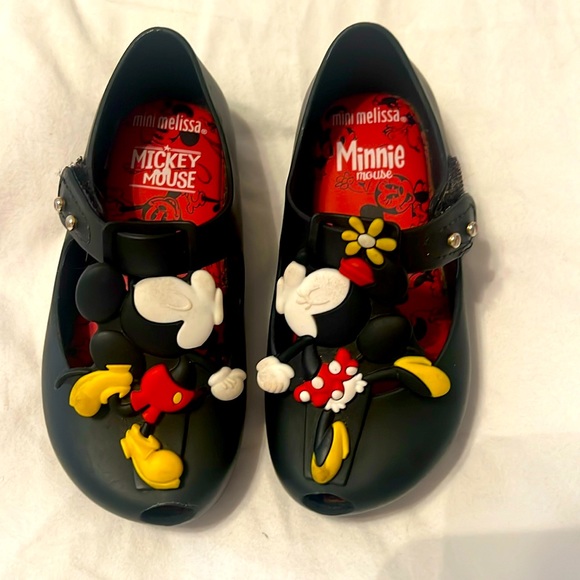 Mini Melissa | Shoes | Mini Melissa Minnie And Mickey Mouse Disney ...